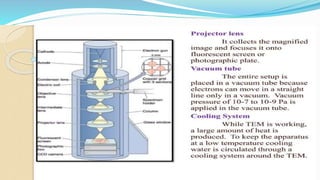 ELECTRON MICROSCOPE TYPES: SEM & TEM NOTES PPT | PPTX
