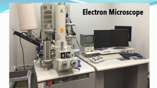 ELECTRON MICROSCOPE TYPES: SEM & TEM NOTES PPT | PPTX