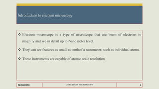 Electron microscopy | PPT