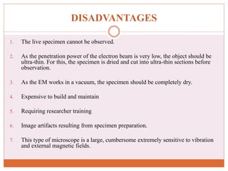 Electron microscopy (EM) | PPTX
