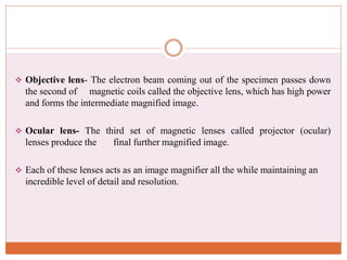 Electron microscopy (EM) | PPTX
