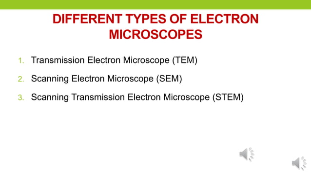 Electron microscopy | PPT