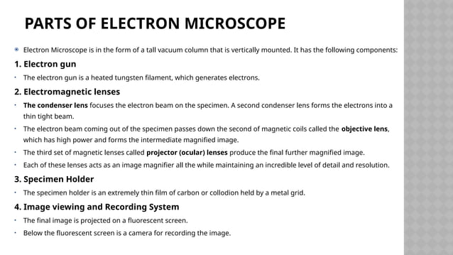 Presentation of Electron Microscopy.pptx