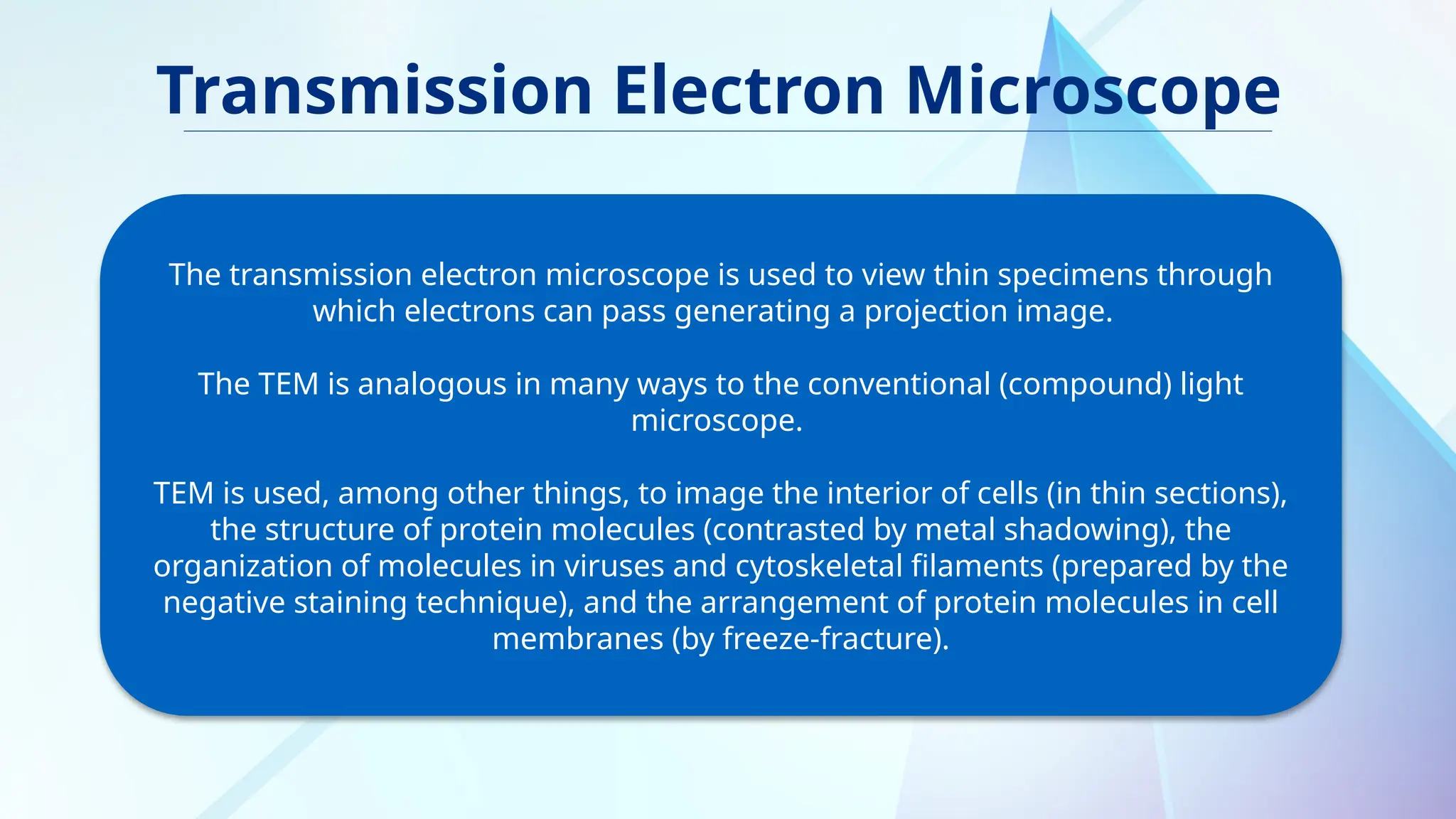 electron microscopy, types, Scanning electron microscope and ...