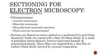 Electron microscopy, M. Sc. Zoology, University of Mumbai | PPT