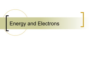 Electrons configuration in atom and atomic structure | PPT