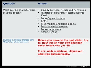 Bohr Model - Day 2 | PPT