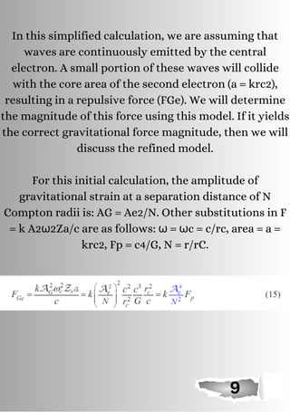 Electron's gravitational and electrostatic force test. | PDF