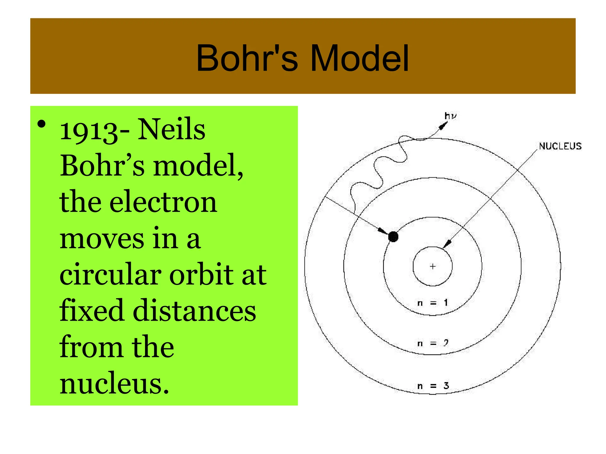 Electrons in atoms areangemet with different models.pptx
