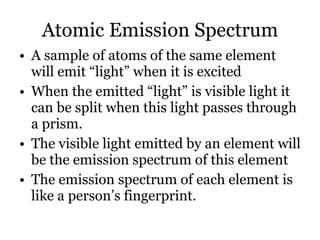 Electrons in atoms | PPT