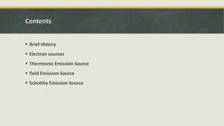 Electron sources | PDF