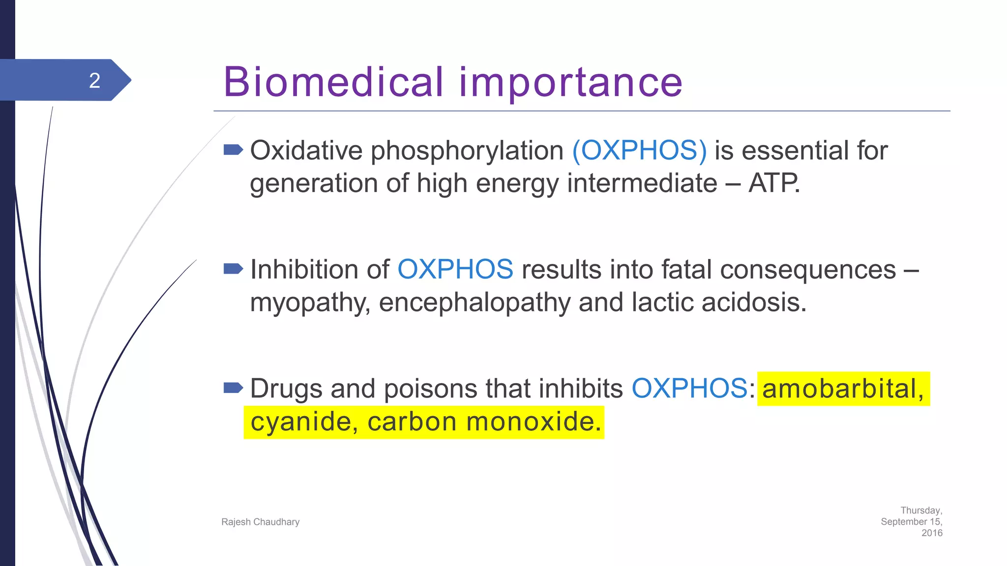Electron transport chain | PDF