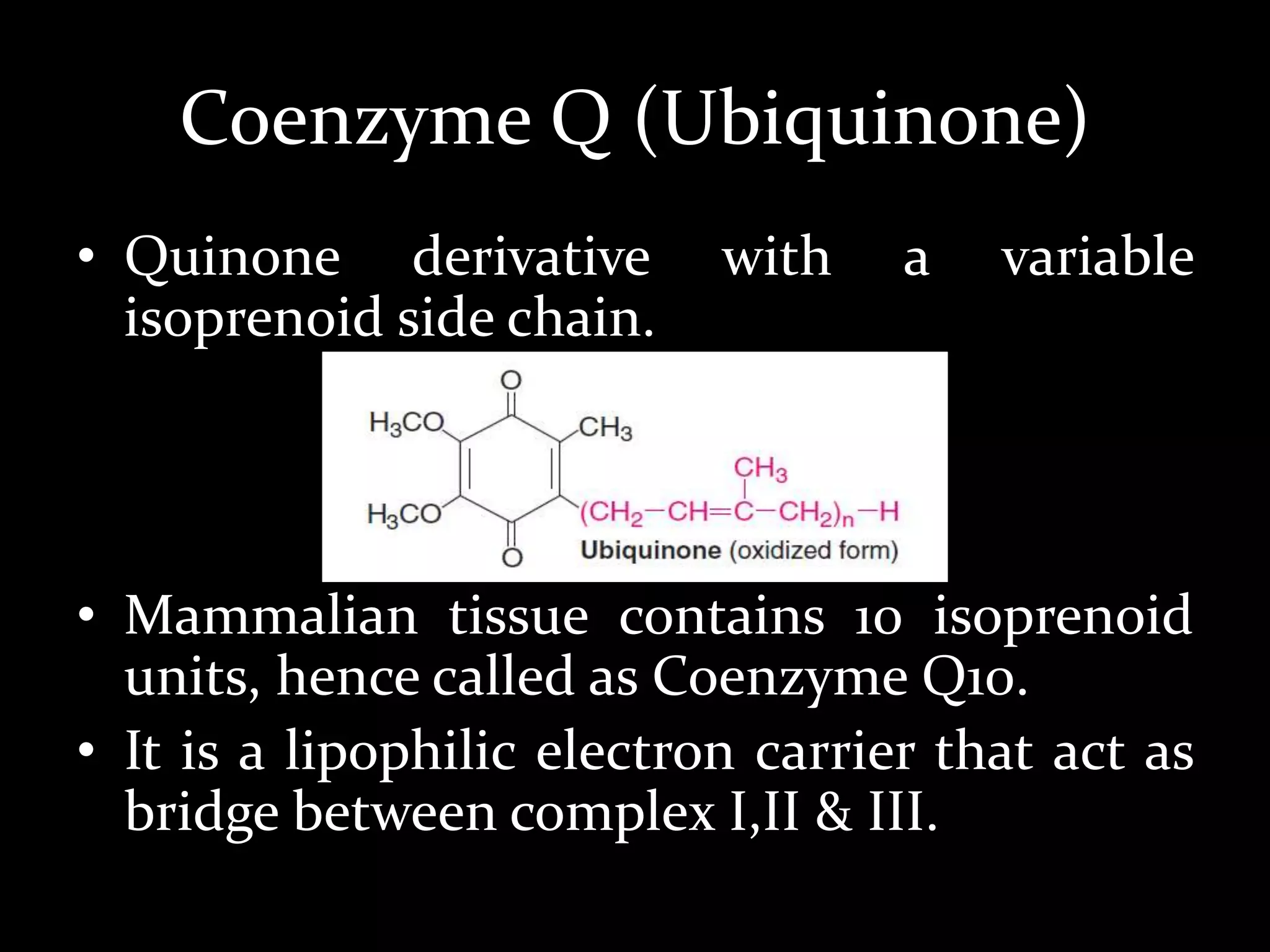 Electron transport chain & oxidative phosphorylation | PPTX | Chemistry ...