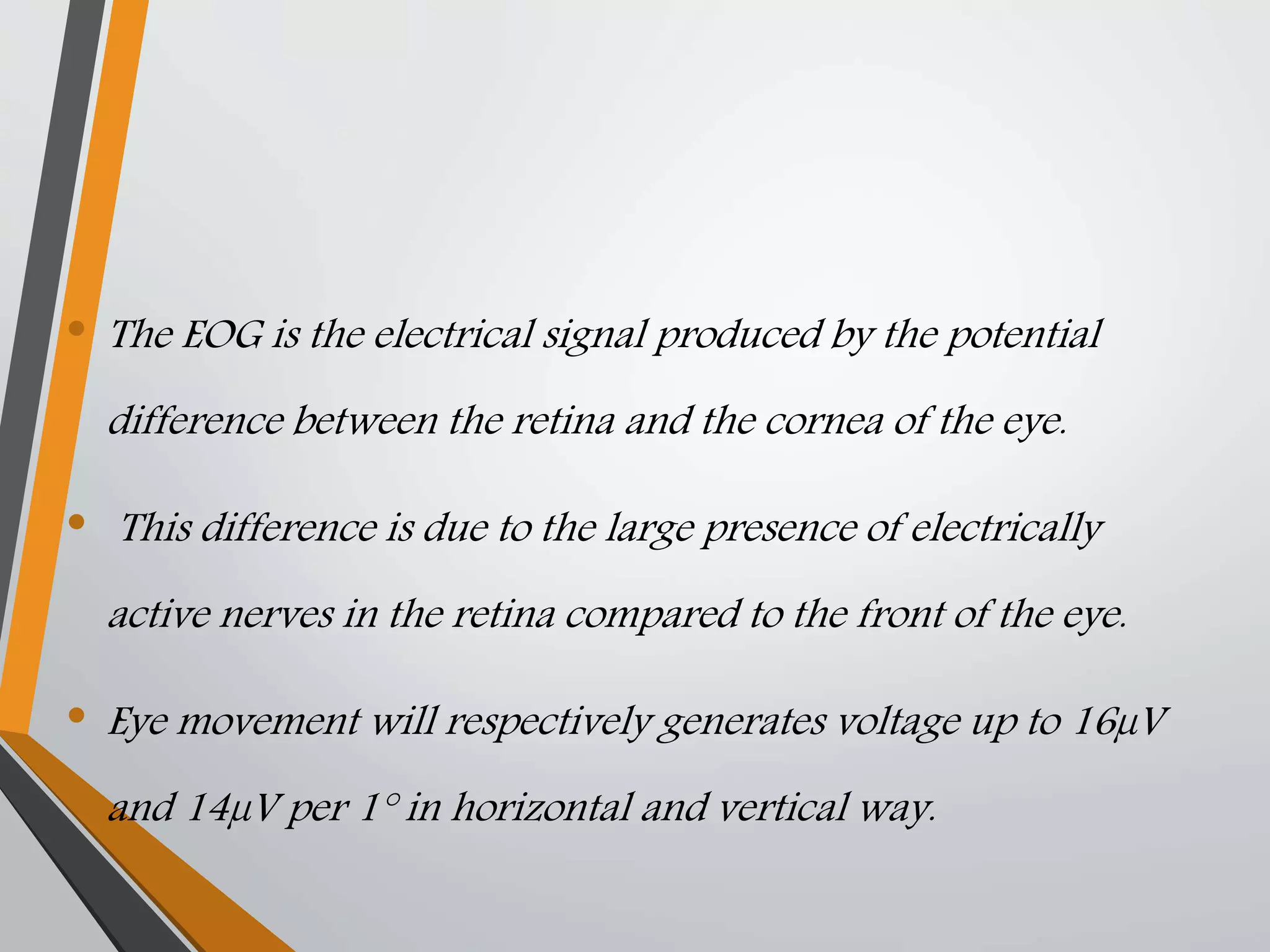 Electro oculography | PPTX