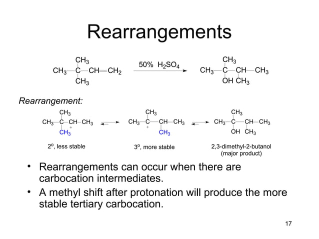 Electrophilic addition reaction | PPT | Chemistry | Science
