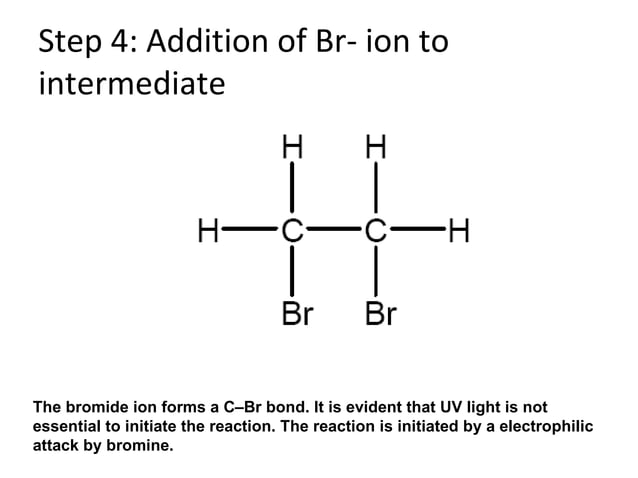 Electrophilic Addition Of Bromine To Ethene | PPT