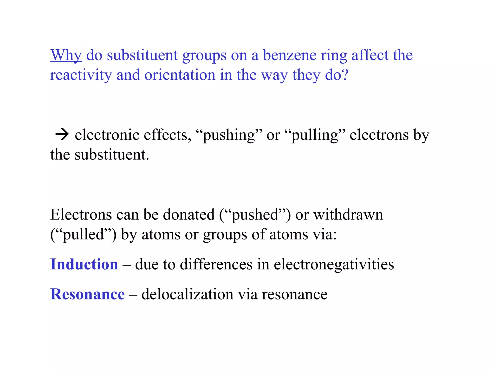 Electrophilic aromatic substitution | PPT