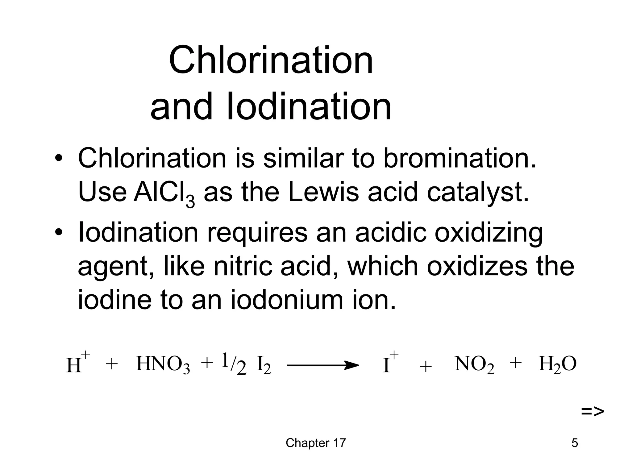 Electrophilic substitution reaction of chem | PPT