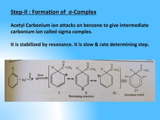 Electrophilic substitution reaction | PPTX