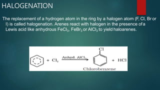 Electrophilicsubstitutionreaction | PPTX