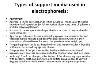 Electrophoresis | PPTX