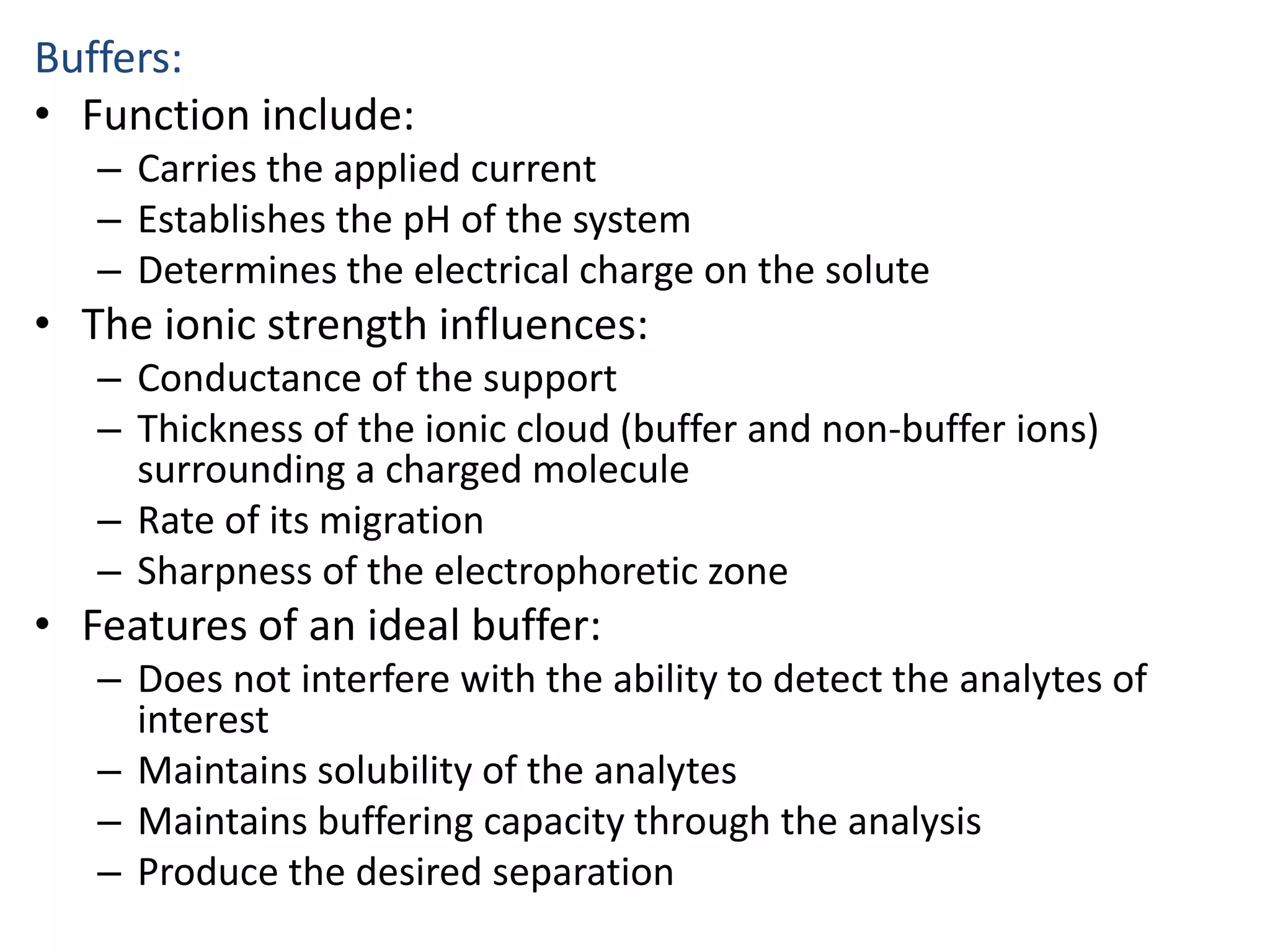 Electrophoresis | PPTX
