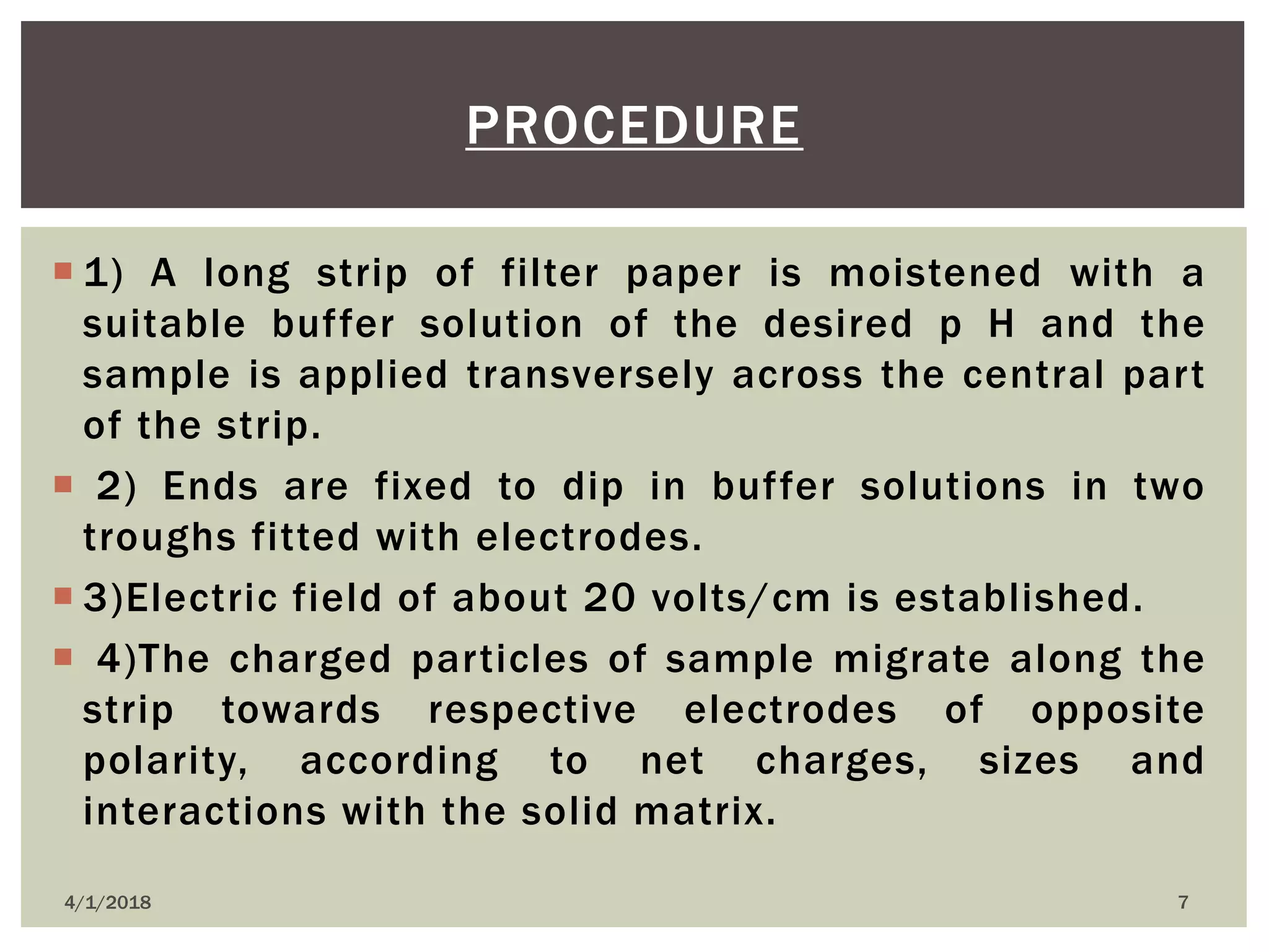 Electrophoresis-PAPER ELECTROPHORESIS,GEL ELCTROPHORESIS, PAGE-SDS AND ...
