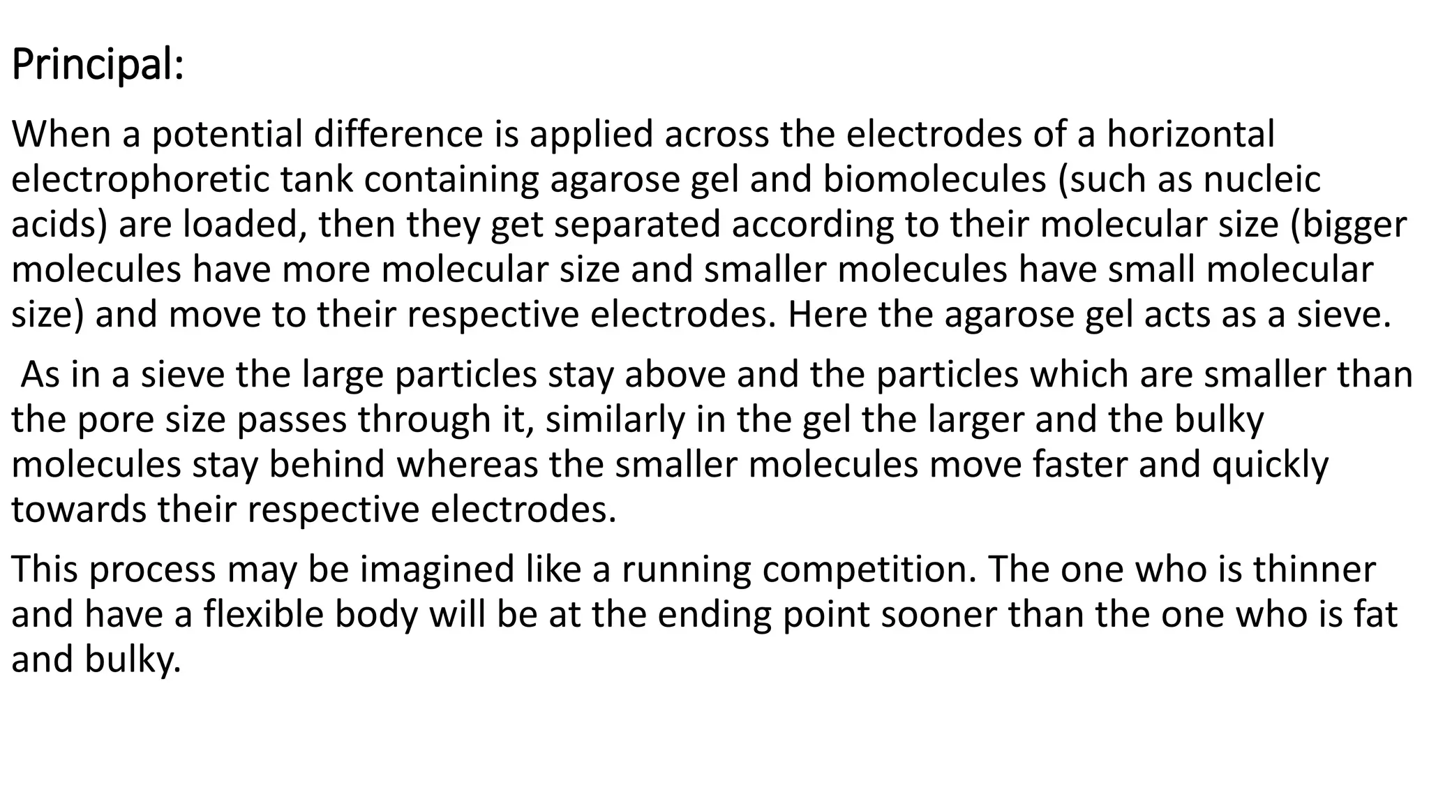 Electrophoresis | PPTX