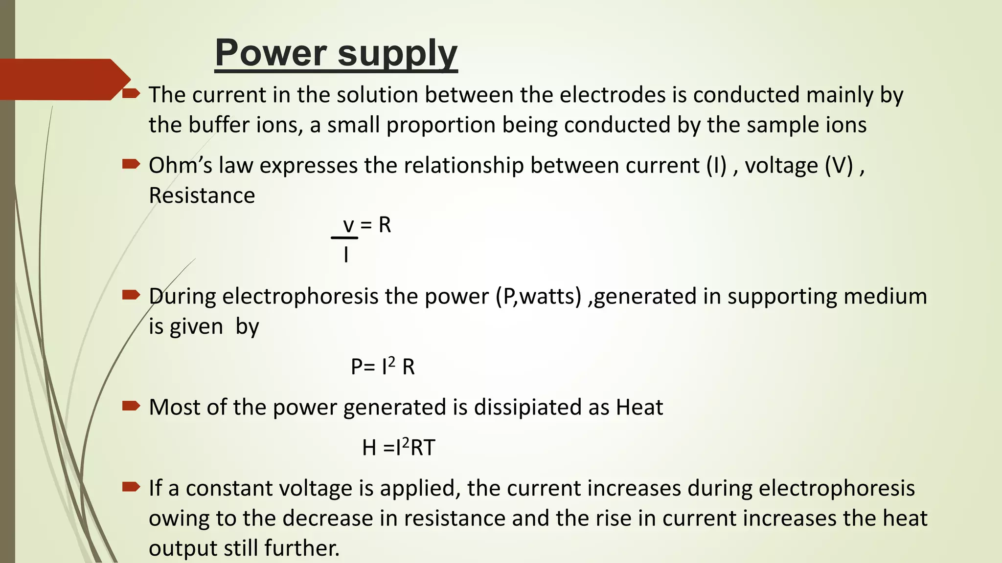 Electrophoresis | PPTX