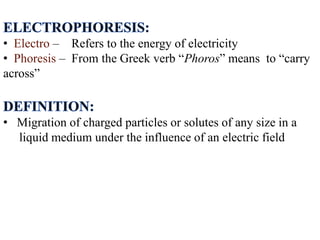 Electrophoresis.pptx