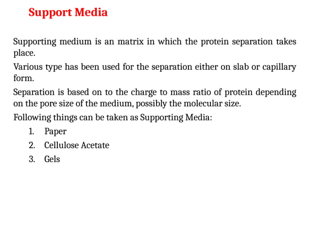 Electrophoresis. separation of proteins ppt | PPTX | Chemistry | Science