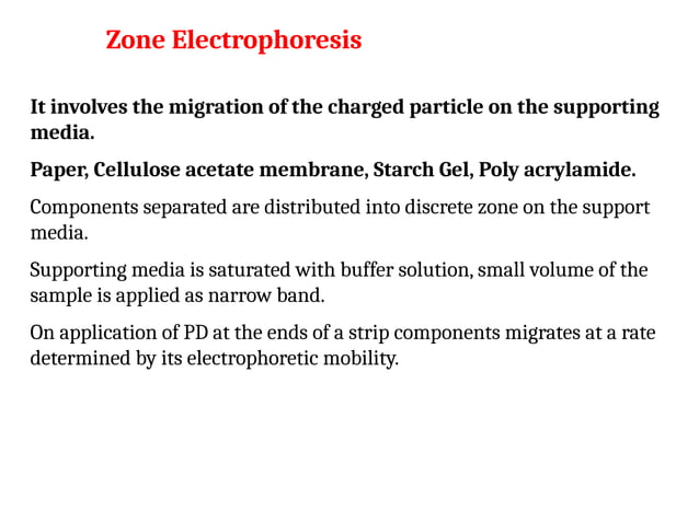 Electrophoresis. separation of proteins ppt | PPTX | Chemistry | Science