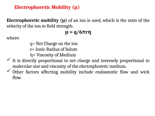 Electrophoresis. separation of proteins ppt | PPTX | Chemistry | Science