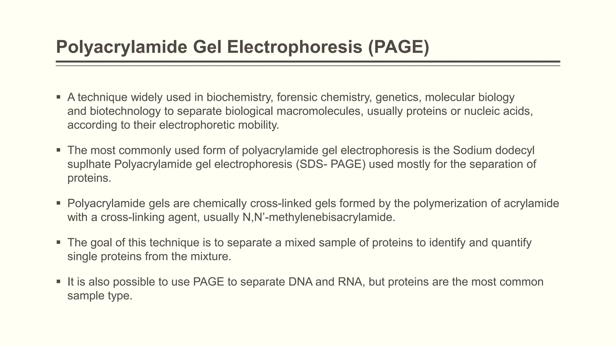 Electrophoresis and its types and its importance in Genetic engineering ...