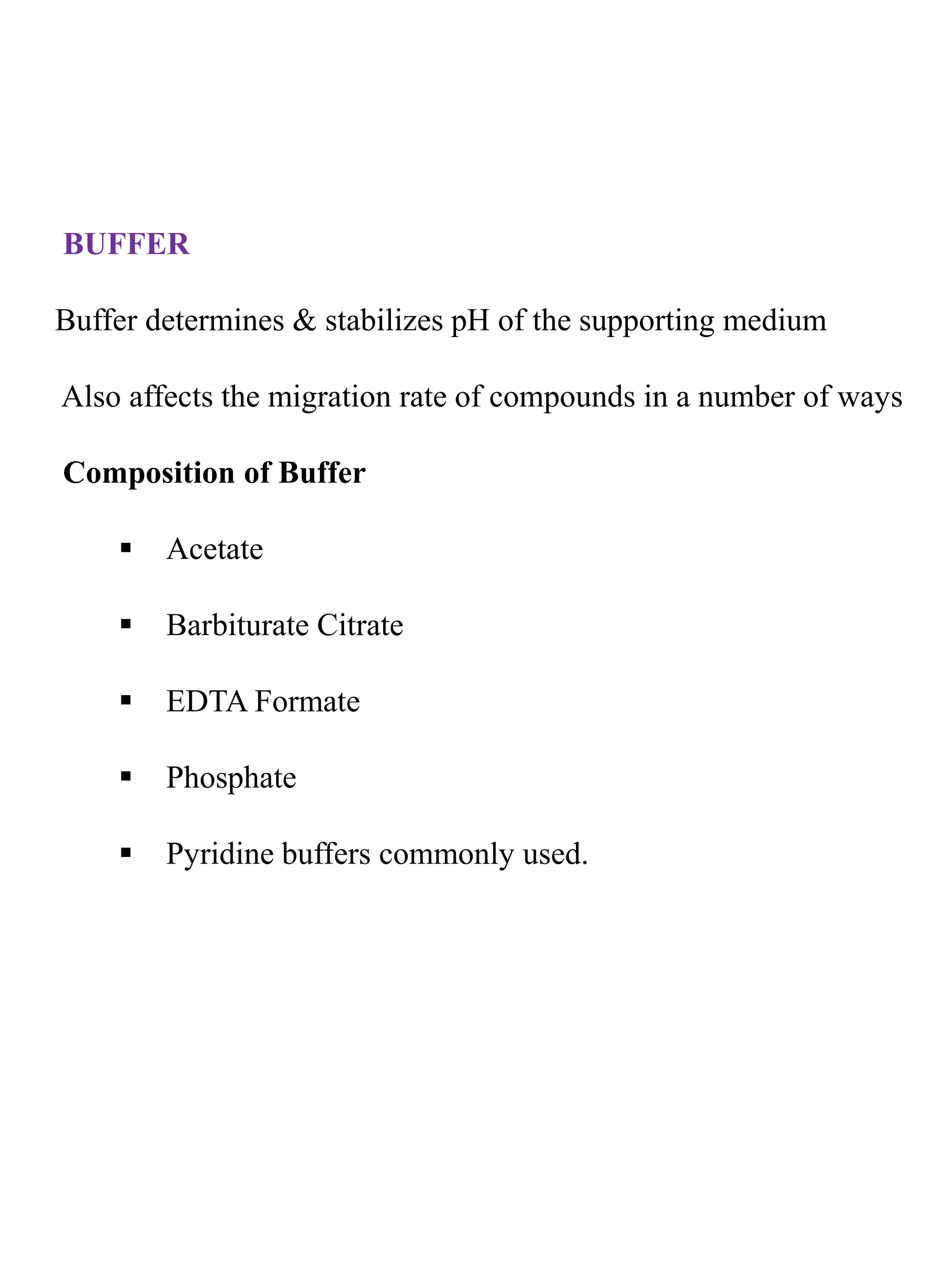Electrophoresis and factors affecting electrophoresis | PPTX