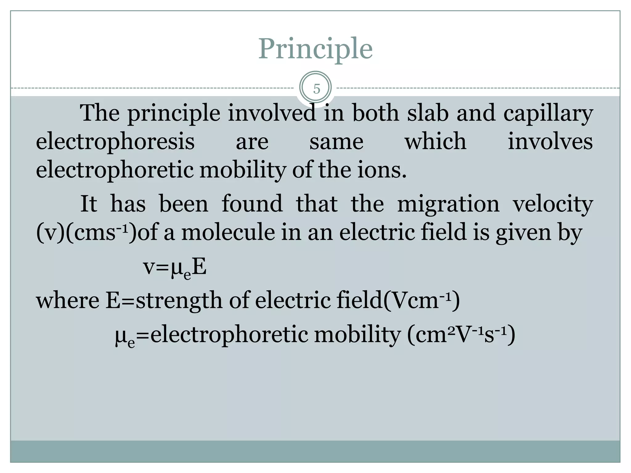 Electrophoresis ppt. | PPTX