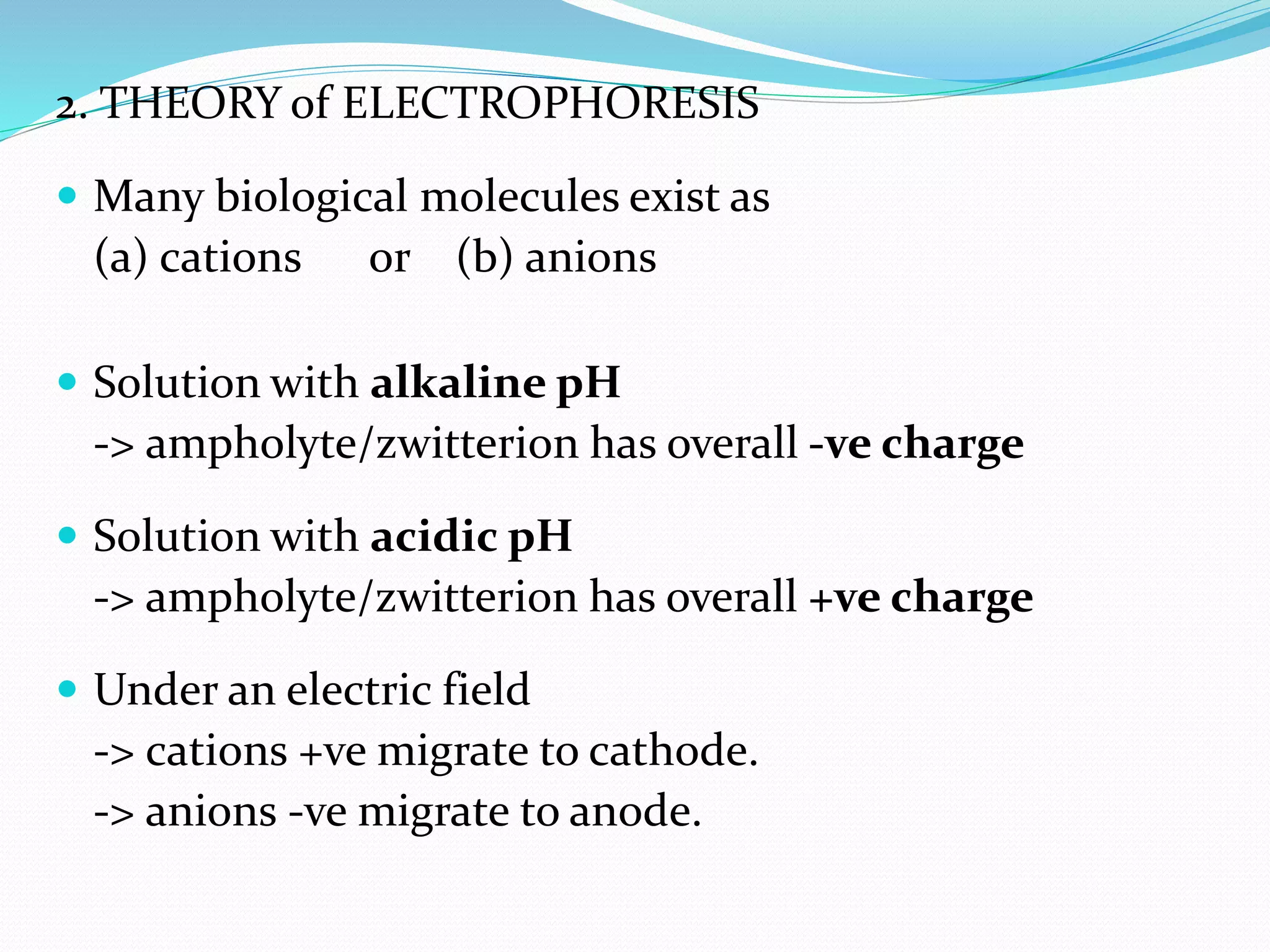 Electrophoresis | PPTX