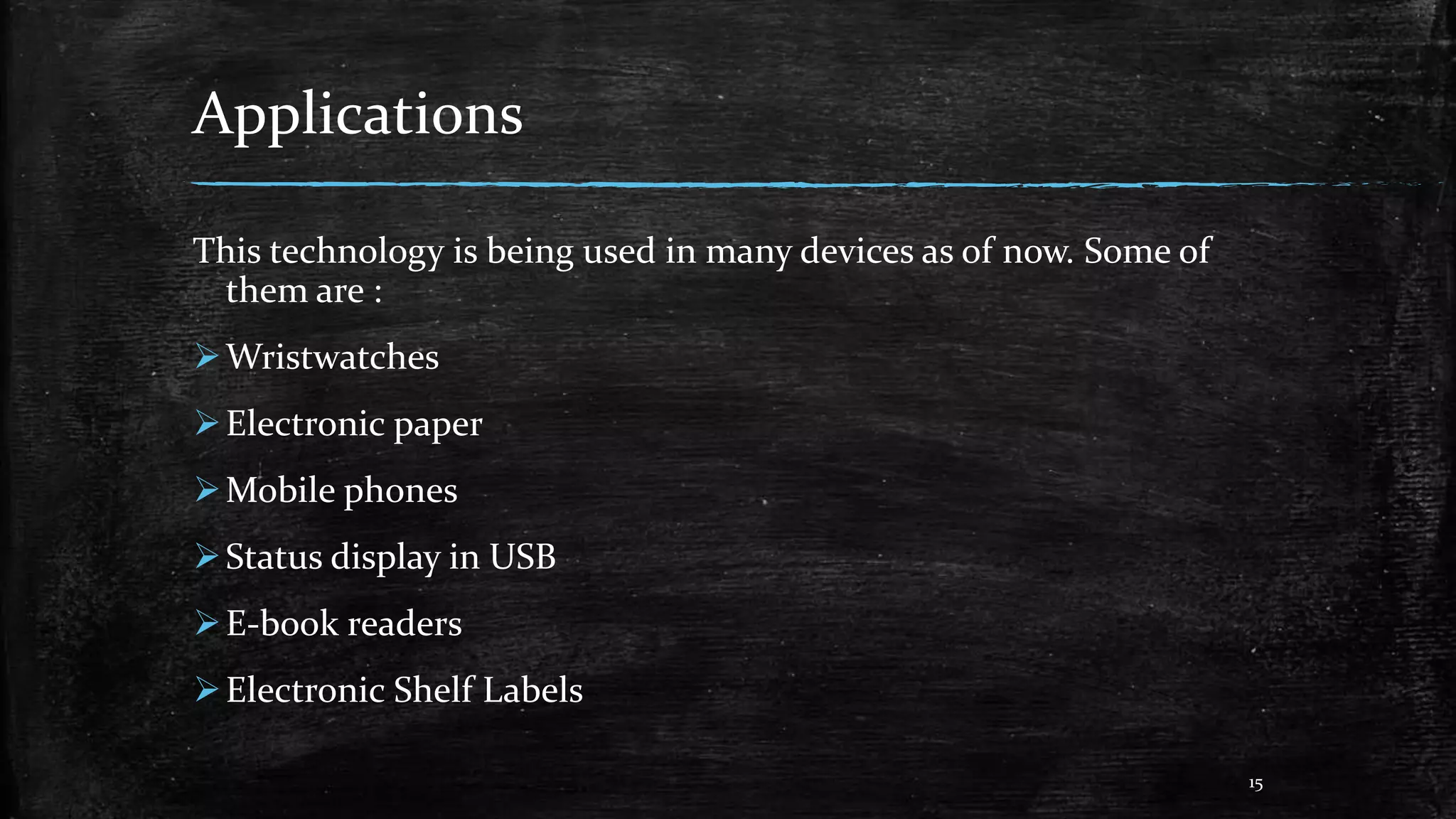 Electrophoretic display technology | PPTX