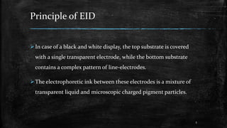 Electrophoretic display technology | PPTX
