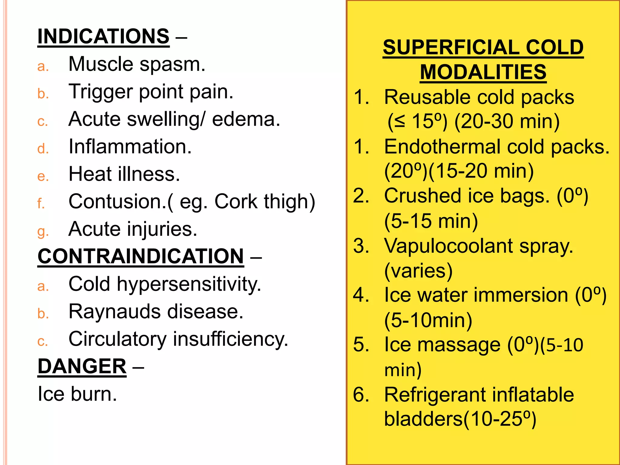 Electrotherapy in sports rehabilitation | PPTX