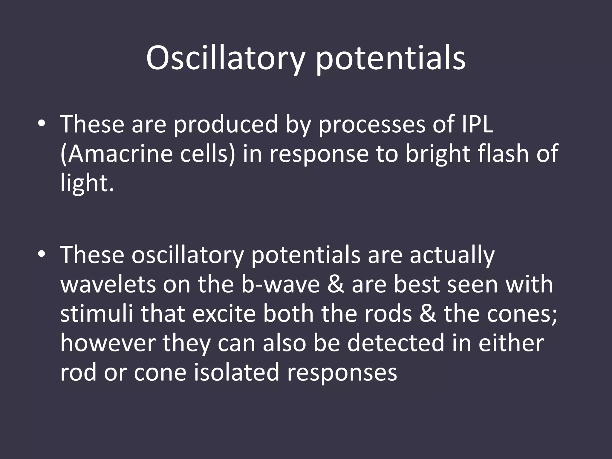 Electrophysiological tests in ophthalmology | PPTX