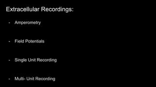Electrophysiology | PPTX