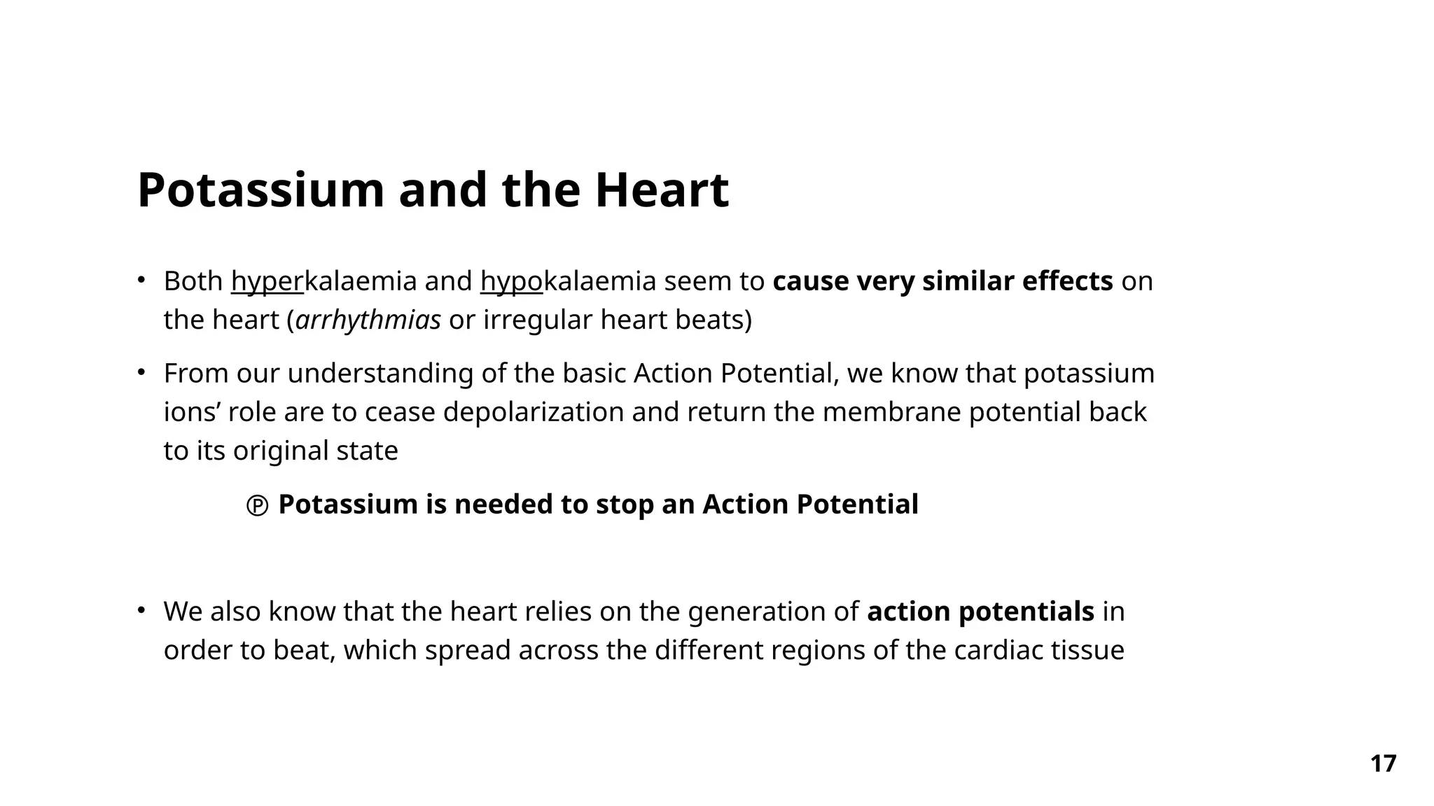 introduction to ions in the body, electrophysiology | PPT