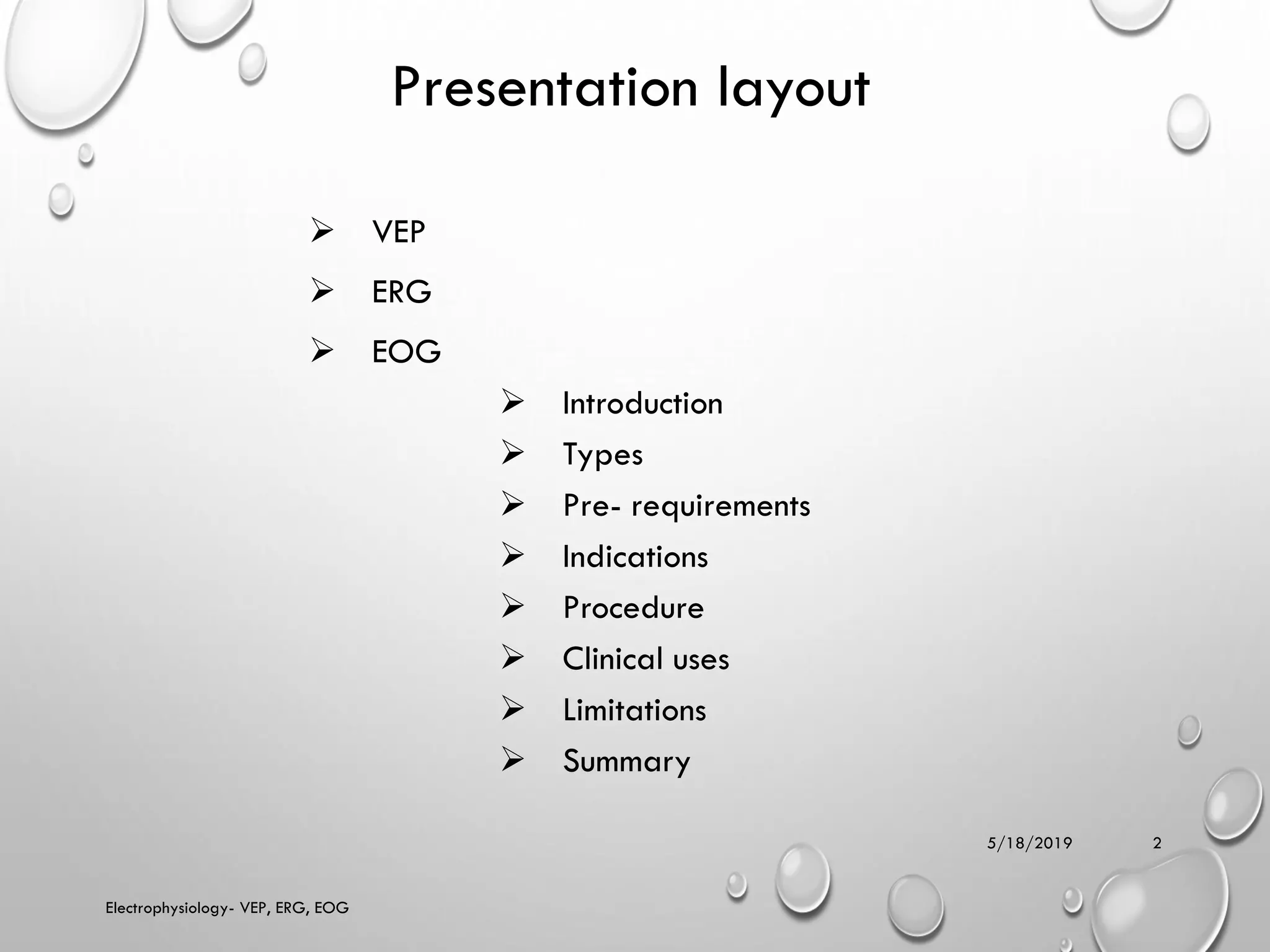Electrophysiology VEP, ERG, EOG | PDF