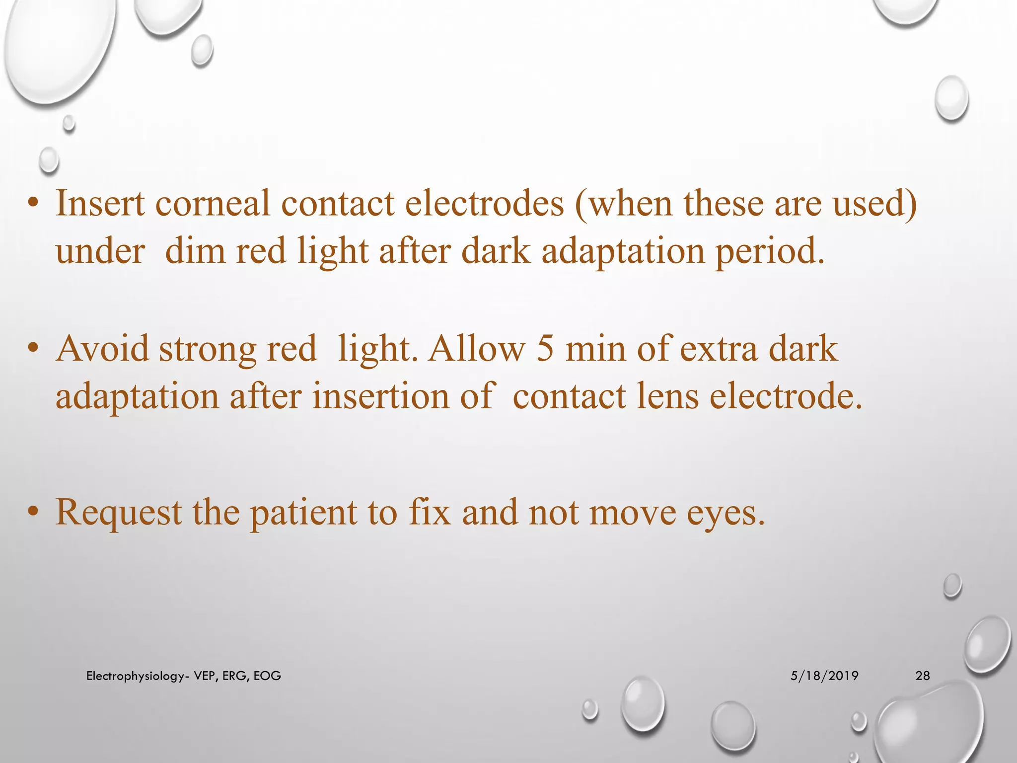 Electrophysiology VEP, ERG, EOG | PDF
