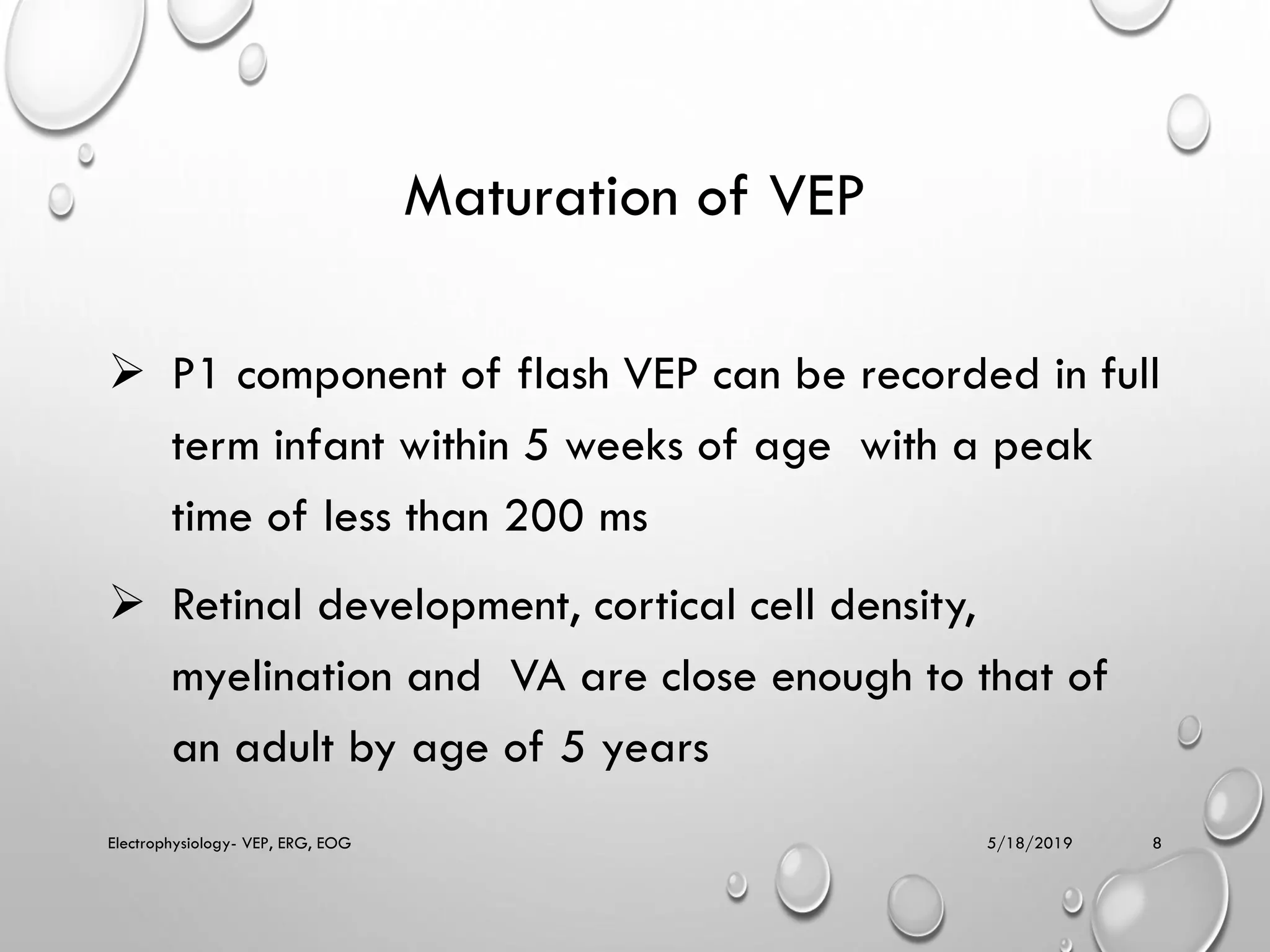 Electrophysiology VEP, ERG, EOG | PDF