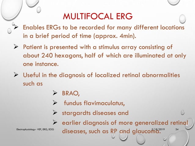 Electrophysiology VEP, ERG, EOG | PDF