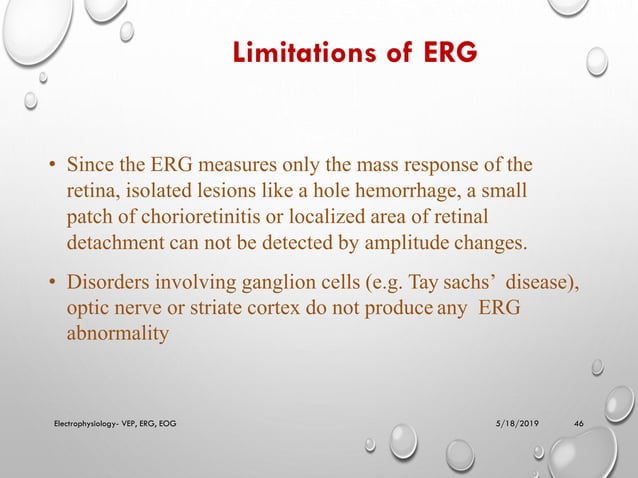 Electrophysiology VEP, ERG, EOG | PDF