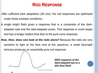 Electrophysiology in retinitis pigmentosa | PPTX