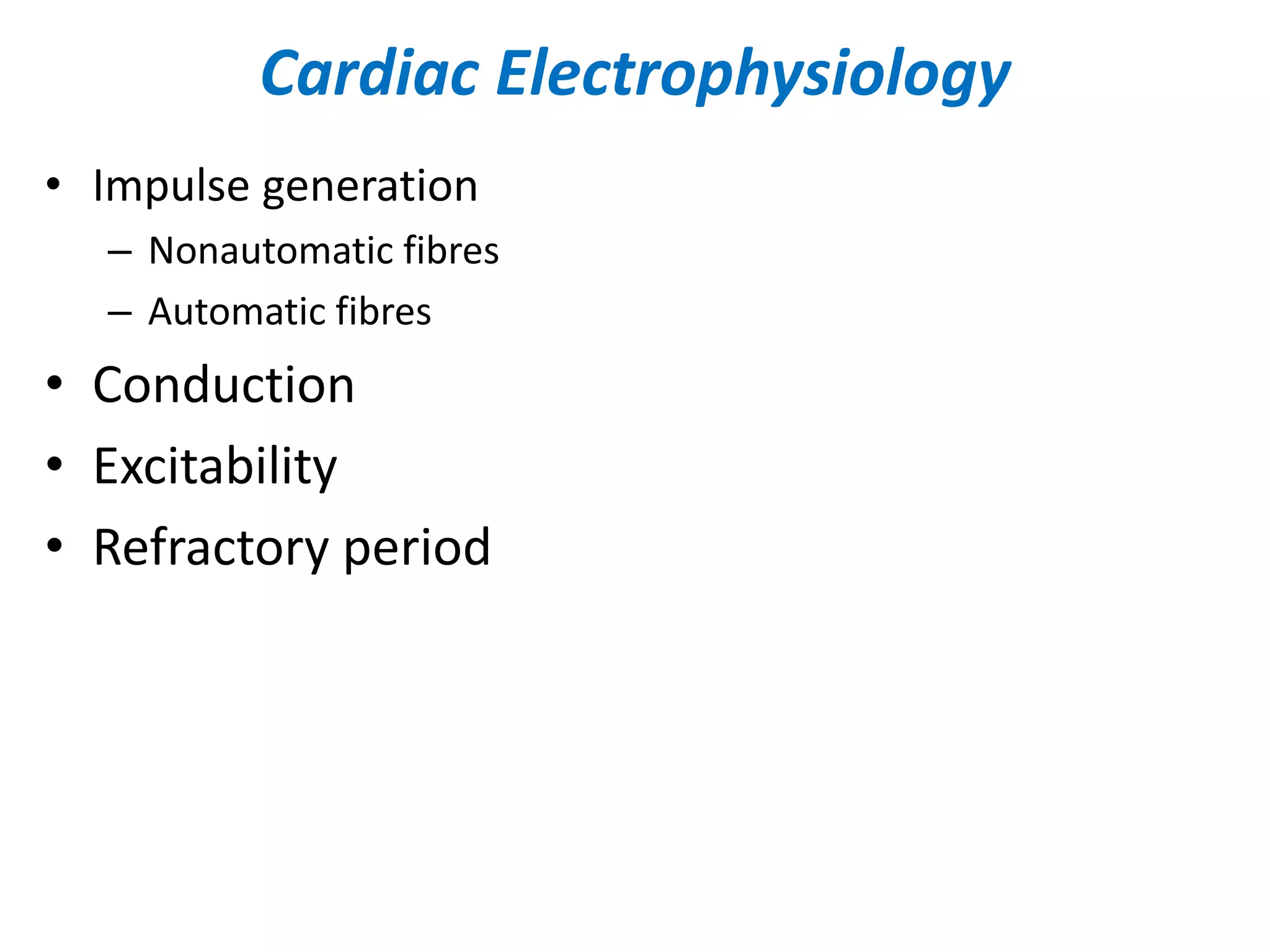 Electrophysiology of cardiac muscle | PPTX